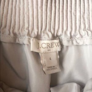 J. Crew | Skirts | J Crew Linen Blend Metallic Shimmer Skirt 4 | Poshmark